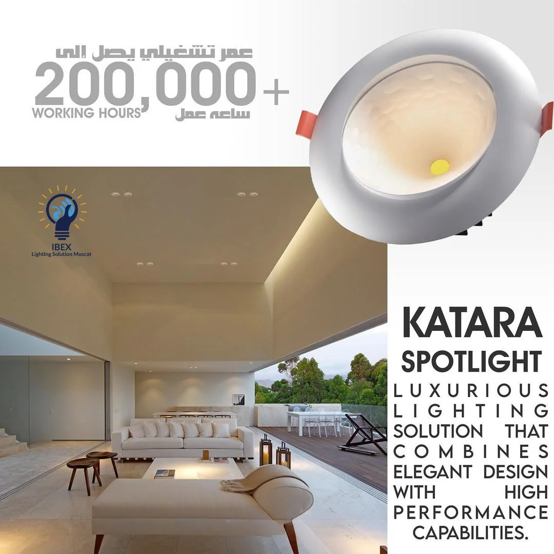 Anti-Glare Less Reflector CREE Spot Light